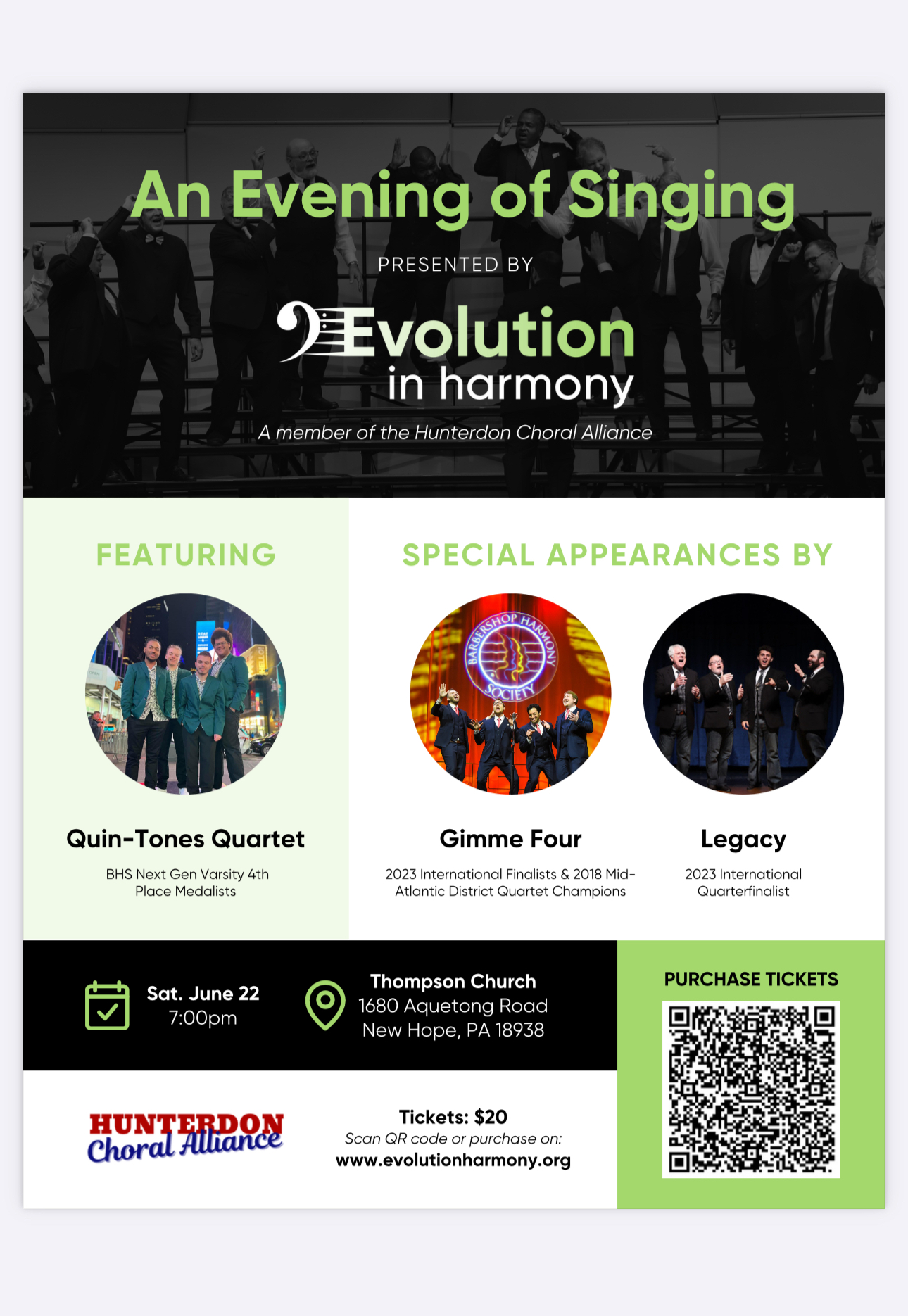 Evolution in Harmony